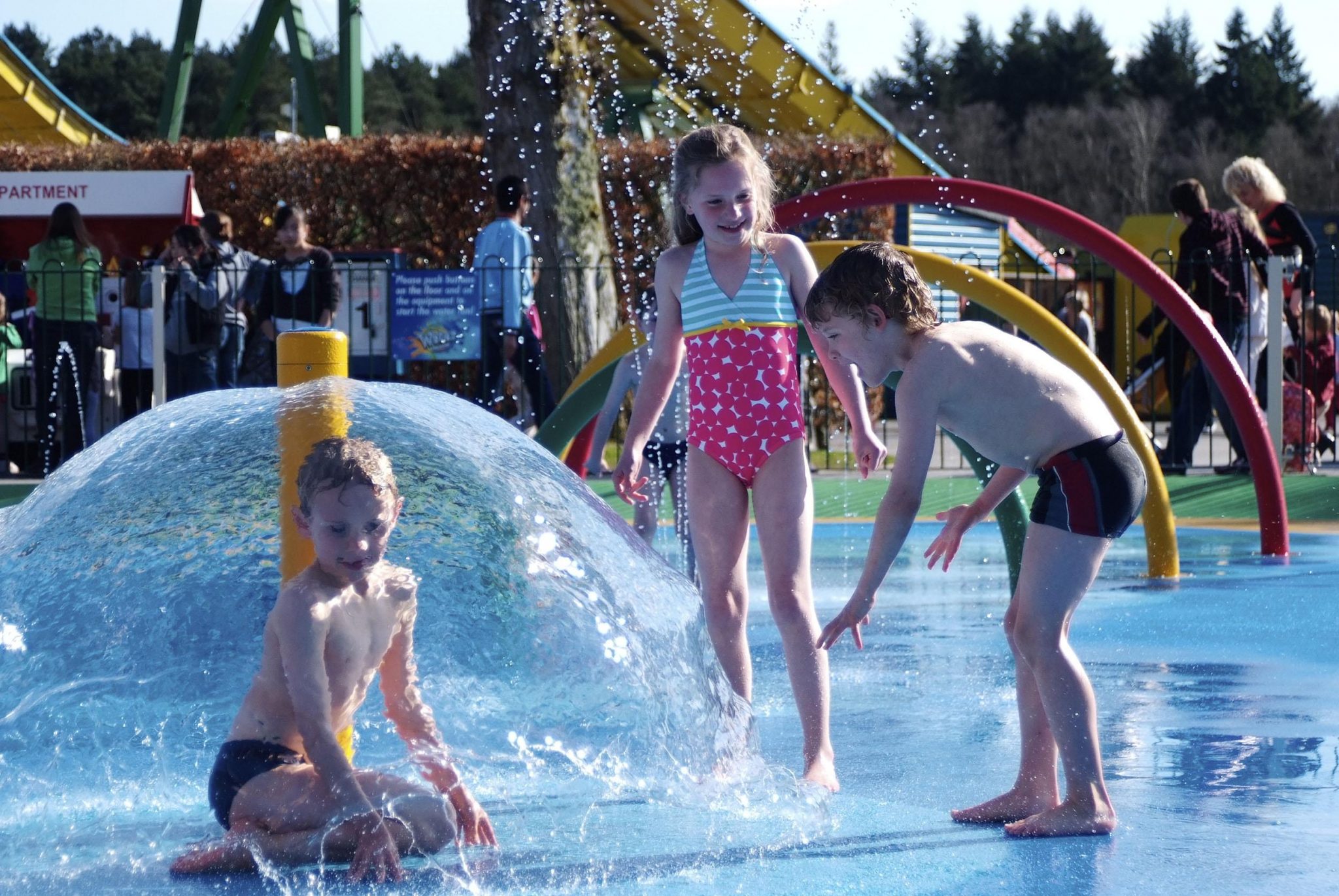 Get soaked in our amazing water splash parks at Paultons